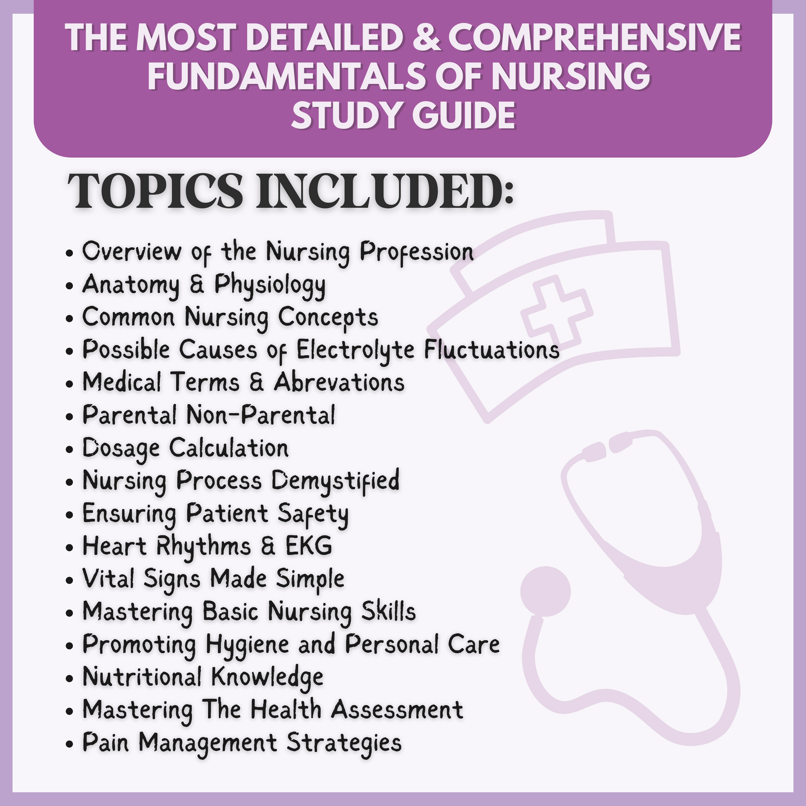 Fundamentals of Nursing Bundle – Nursing essentials hub