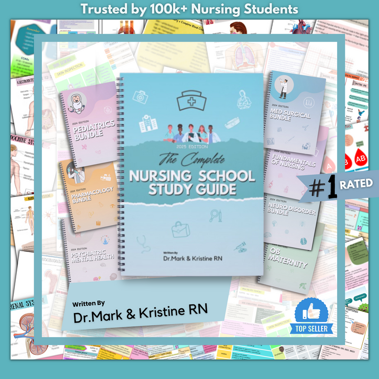 The Complete Nursing School Study Guide & Prep Guide for NCLEX ...